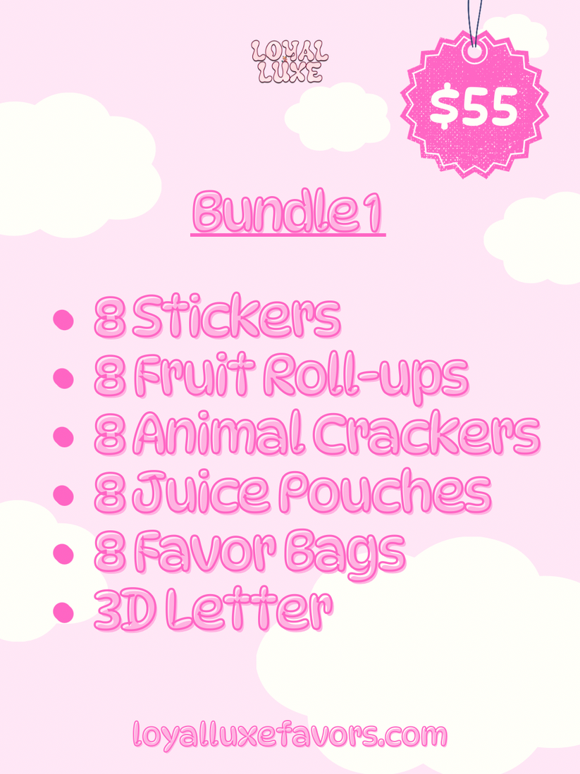 Party Decor and Favor Bundle Deals for Birthday Party or Event – Loyal Luxe