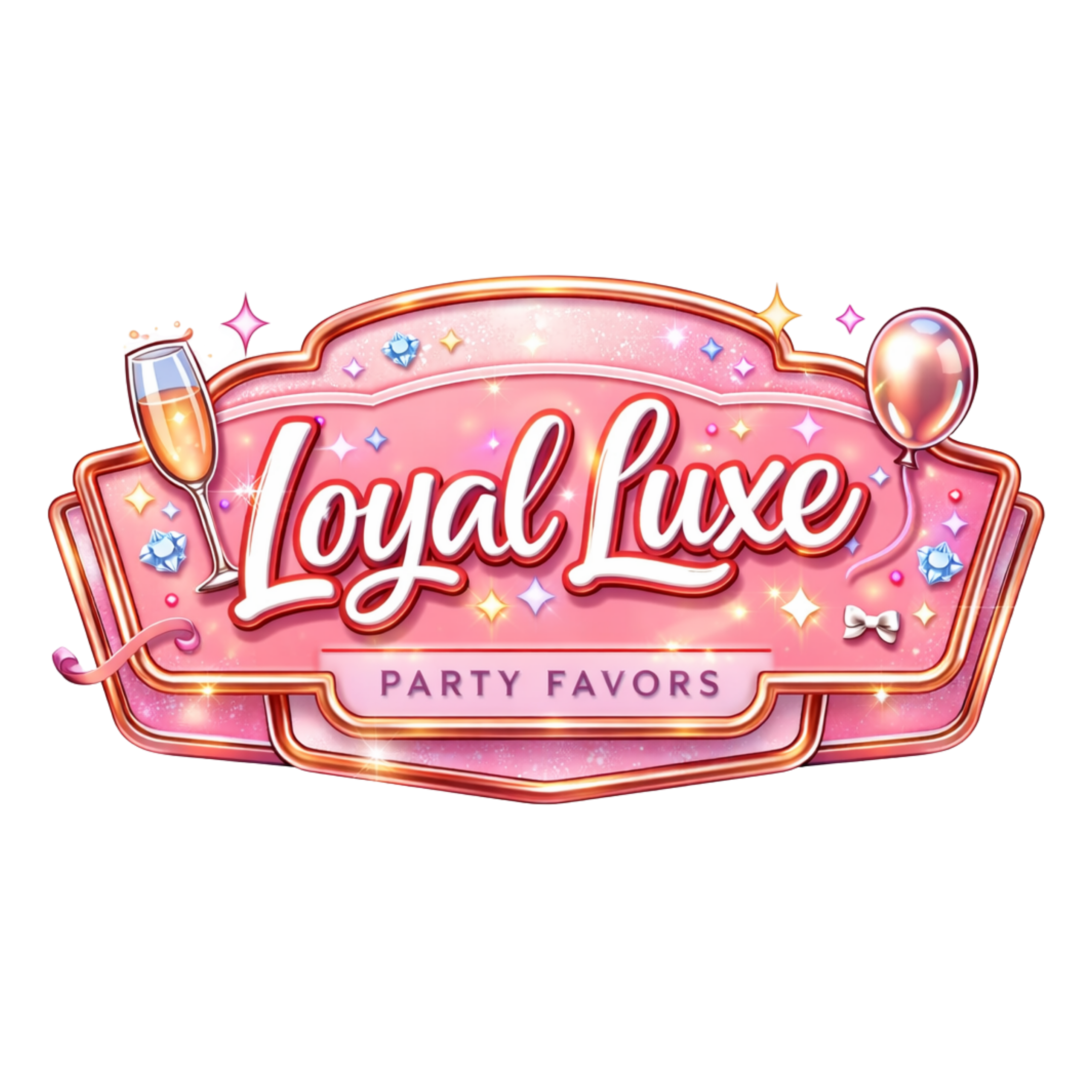 Loyal Luxe Custom Party Favors! One Stop Shop